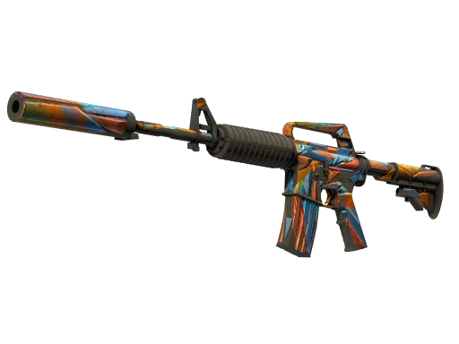 Buy M4A1-S | Leaded Glass (Battle-Scarred) CS2 skin at 0% fees at Skins.com